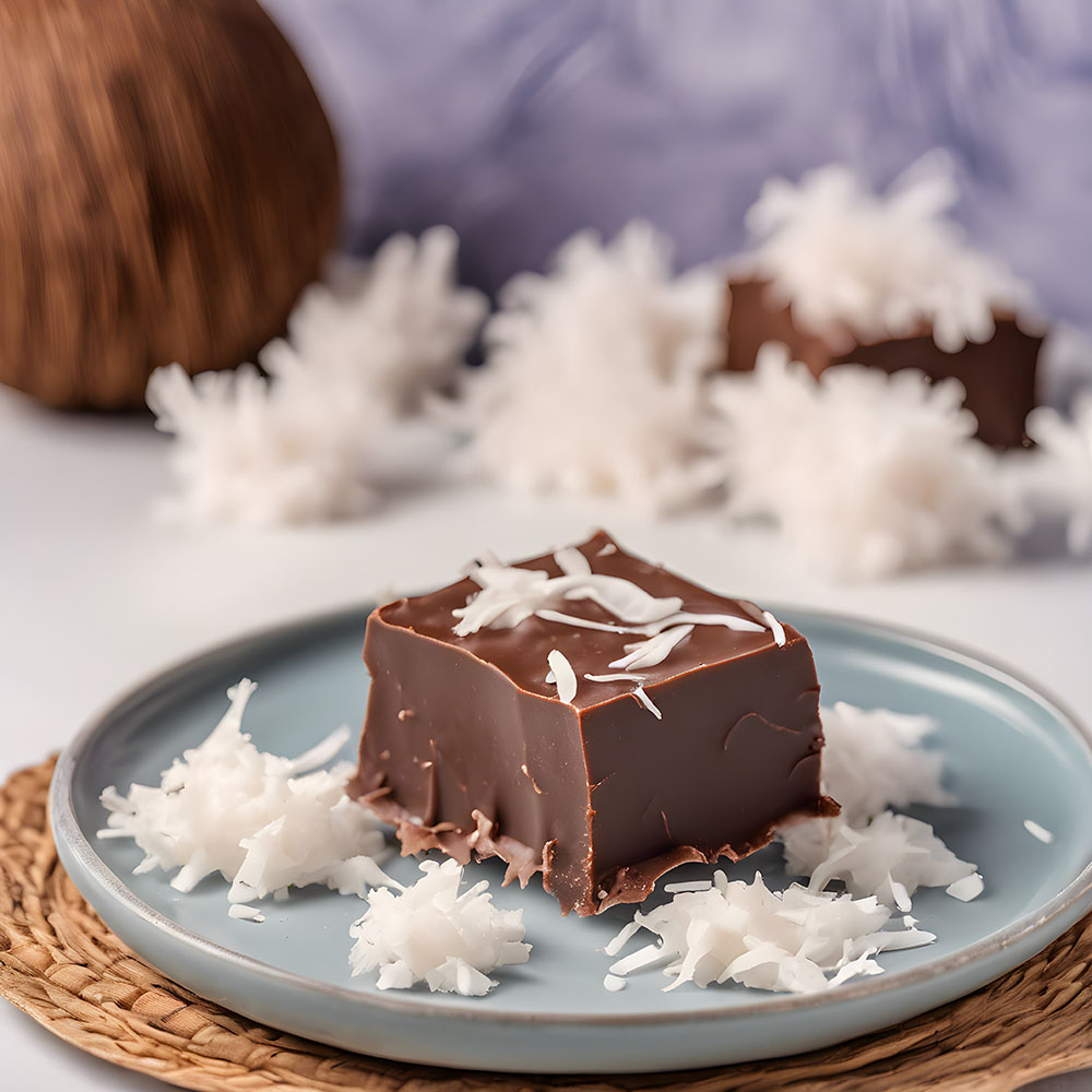 Chocolate Coconut Fudge